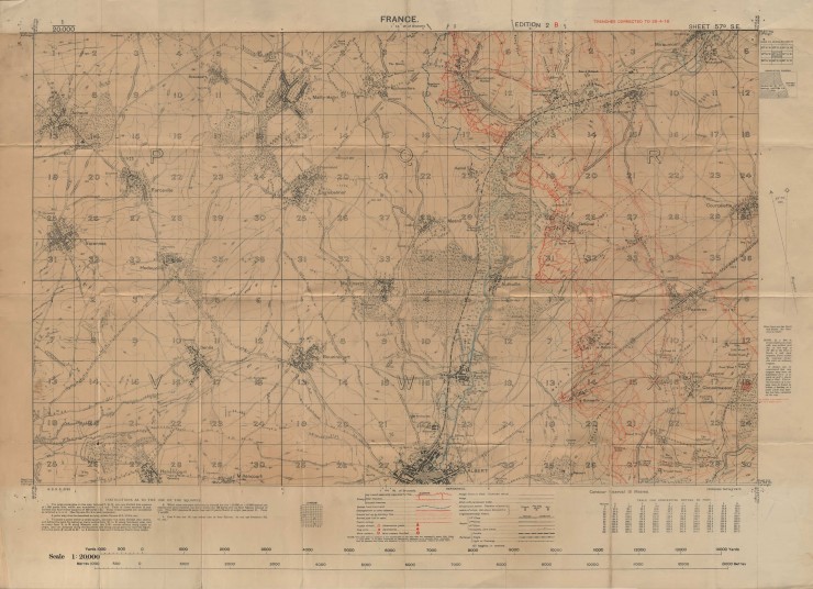 Archival Documents - Maps | Canada and the First World War
