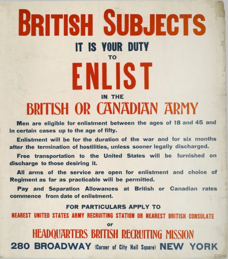 Propaganda - Recruitment Posters | Canada and the First World War