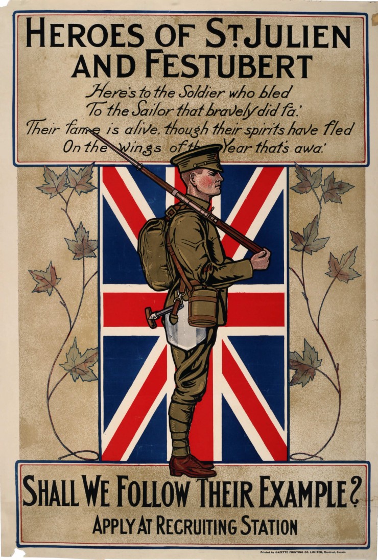 Propaganda - Recruitment Posters | Canada and the First World War