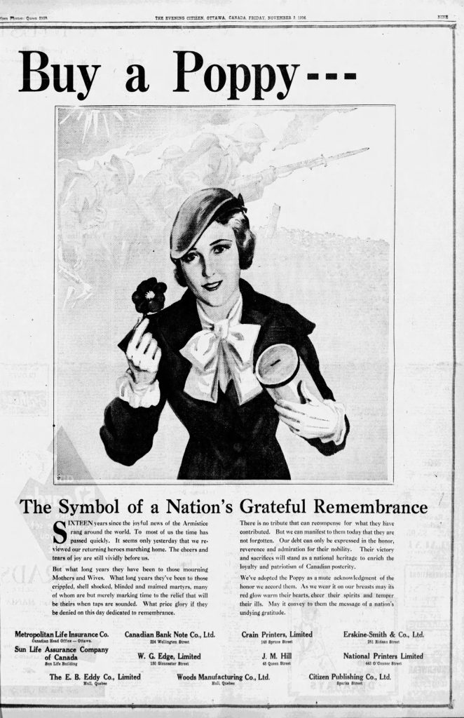 Buy a Poppy … | Learn | Canadian War Museum