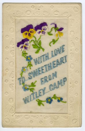 Remembrance: Embroidered Card | Canadian War Museum